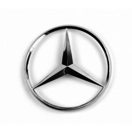 Mercedes-Benz Silver Trunk Emblem Lid-Emblem Badge Nameplate #2058174500